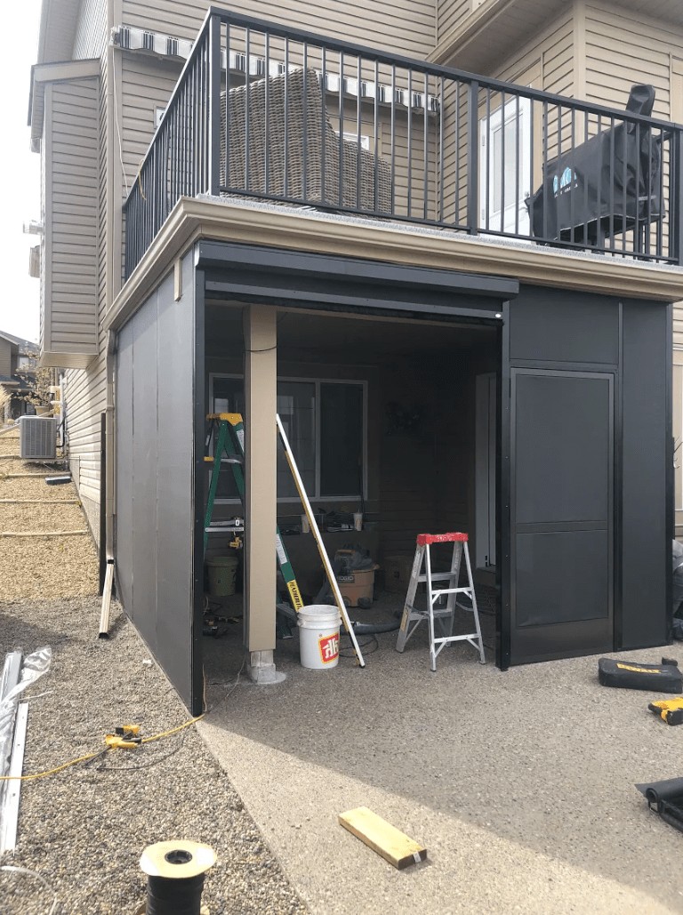 Installing Talius Screen - Blueflower Sunrooms